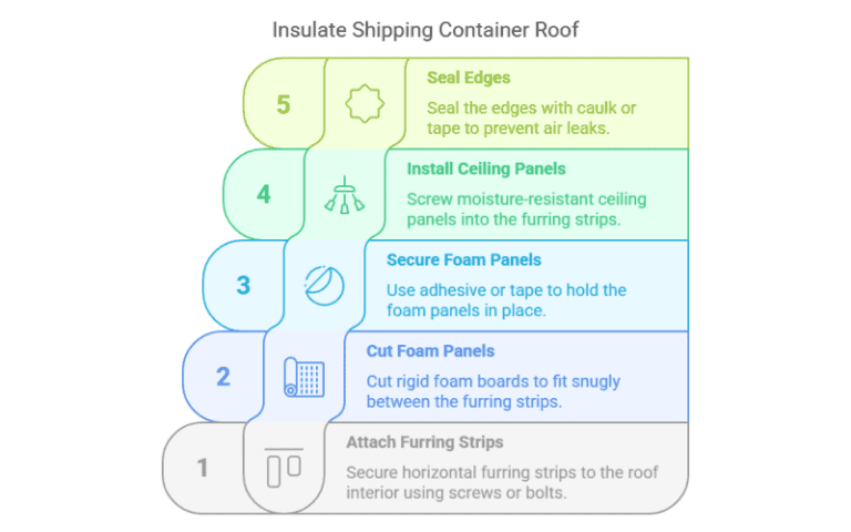 How to Insulate a Shipping Container Home: Best Materials, Methods ...