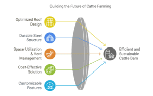 Small Monoslope Cattle Barn & Small Cow Barn - SteelPRO PEB