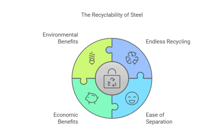 Steel Structure Recycling & Reuse: Benefits, Challenges & What’s Recyclable