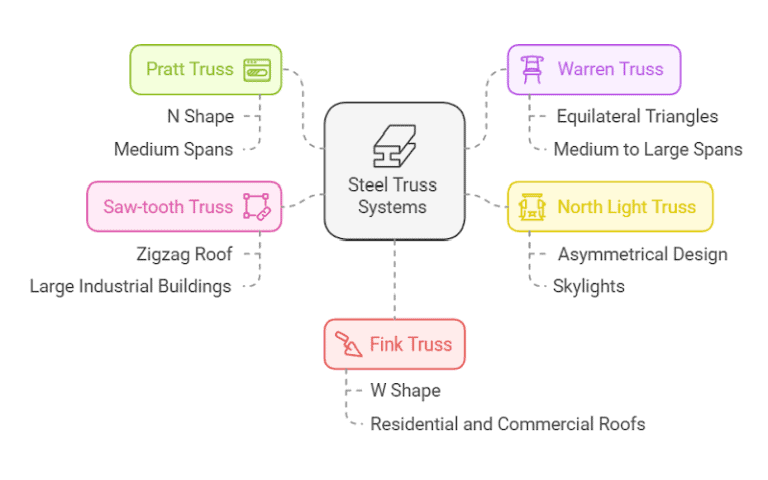 Steel Truss Systems: Types, Design Principles, and Our Expertise ...