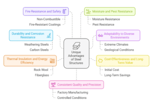 What are the Advantages of Steel Structures? - SteelPRO PEB