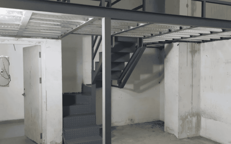 Steel Staircases in a Steel Building