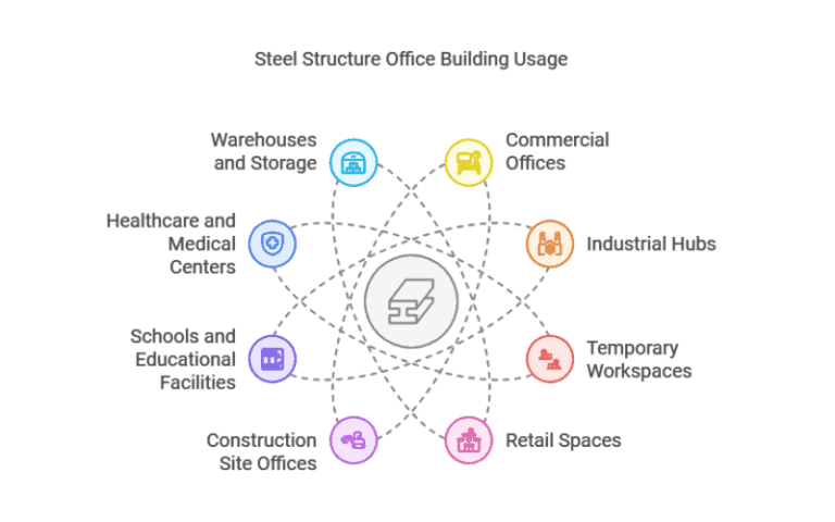 Steel Structure Office Building | Steel Frame Office Building